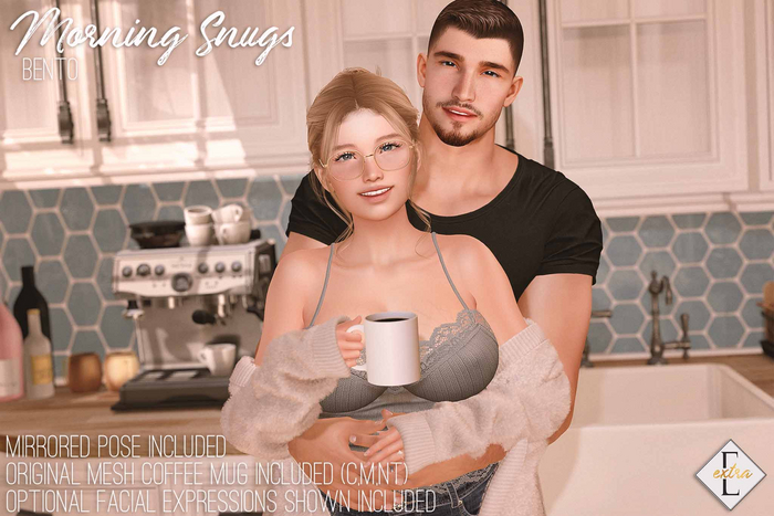 Second Life Marketplace - -Extra- Morning Snugs Pose